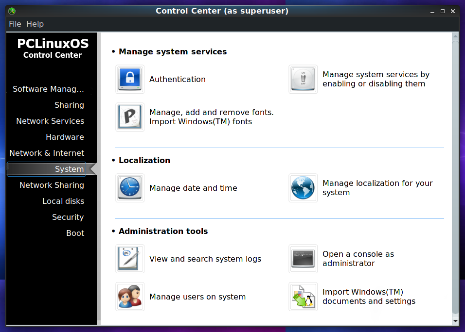 PCLinuxOS - 201906 - MATE - 基本操作 - 日本語化